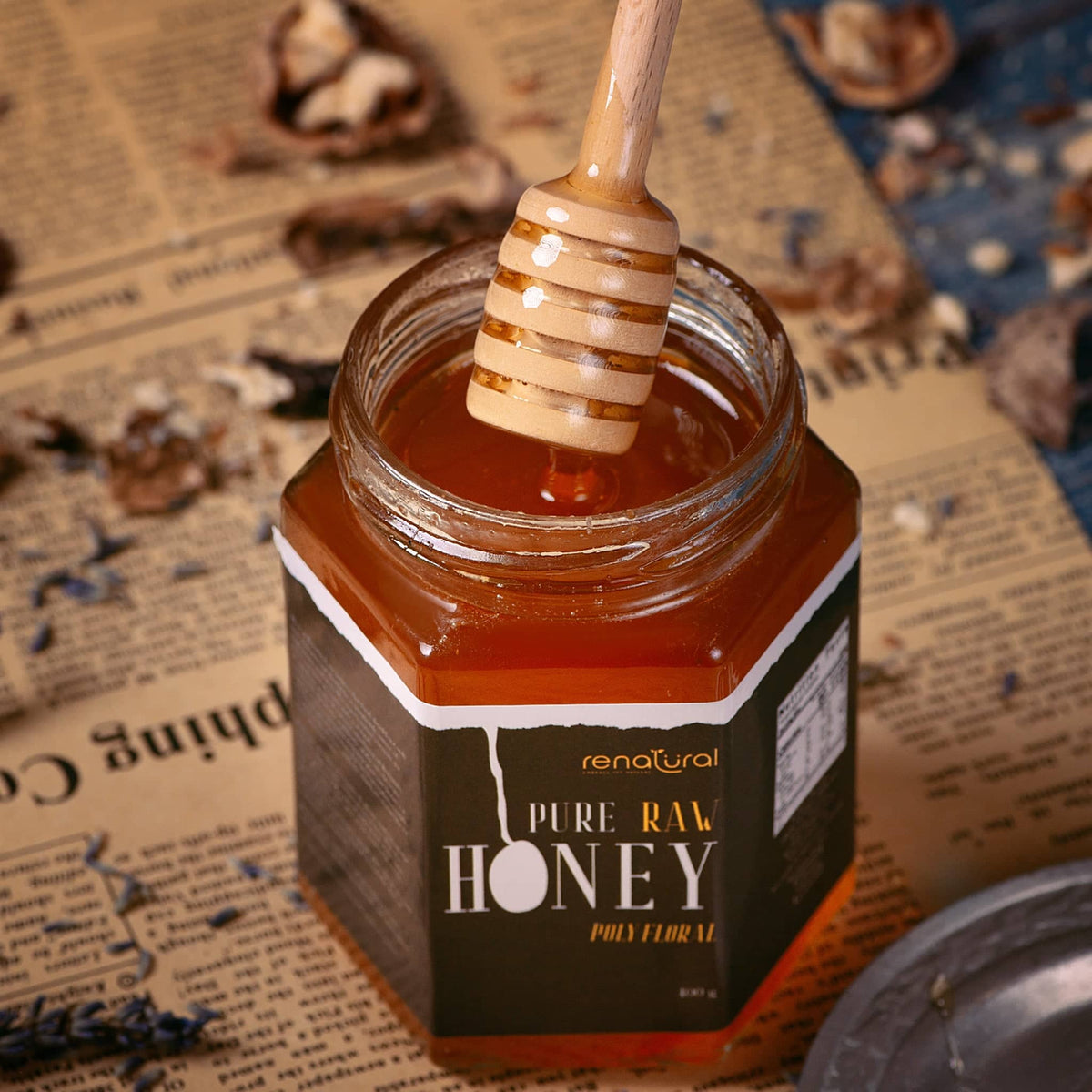 Pure Raw Polyfloral Honey – renatural